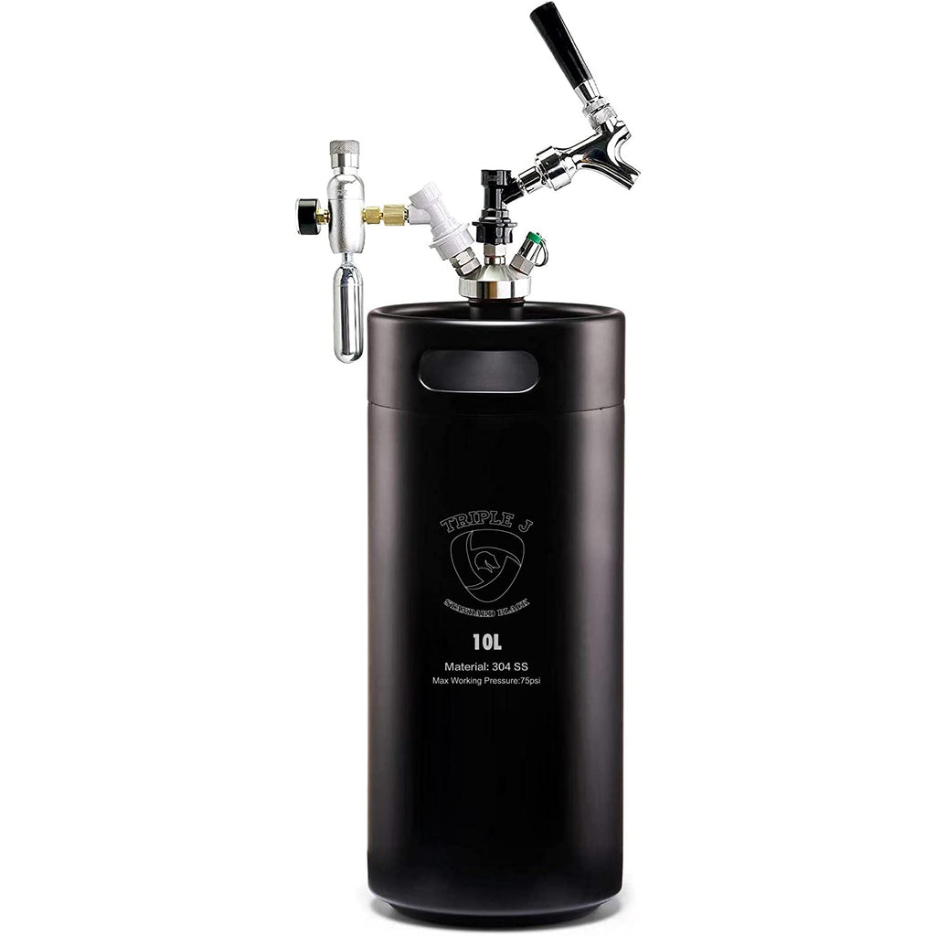 10L Mini Keg Faucet pressurised Brewing Craft Beer Dispenser Inc Gas ...