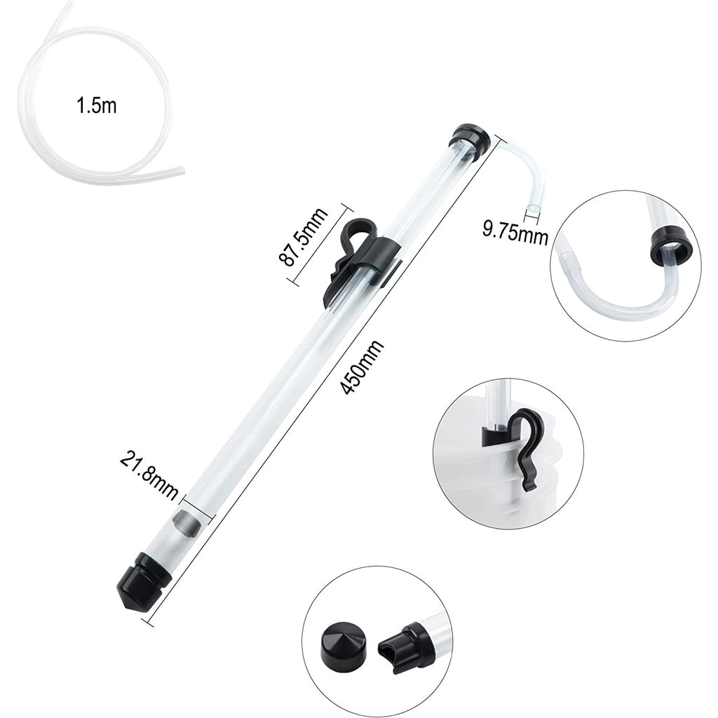 iBrewing Auto Syphon Siphon Pipe 450mm Self-Priming Siphon – Szz Home ...
