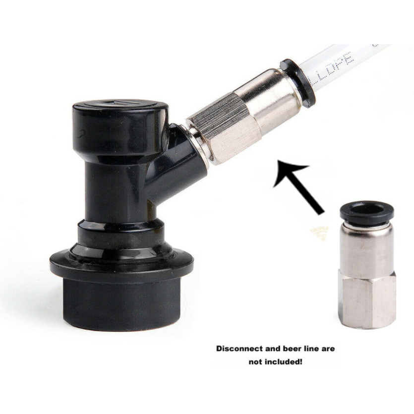 Push In 5/16" FFL Connector Fitting (Suit MFL Disconnect) Home Brew ...