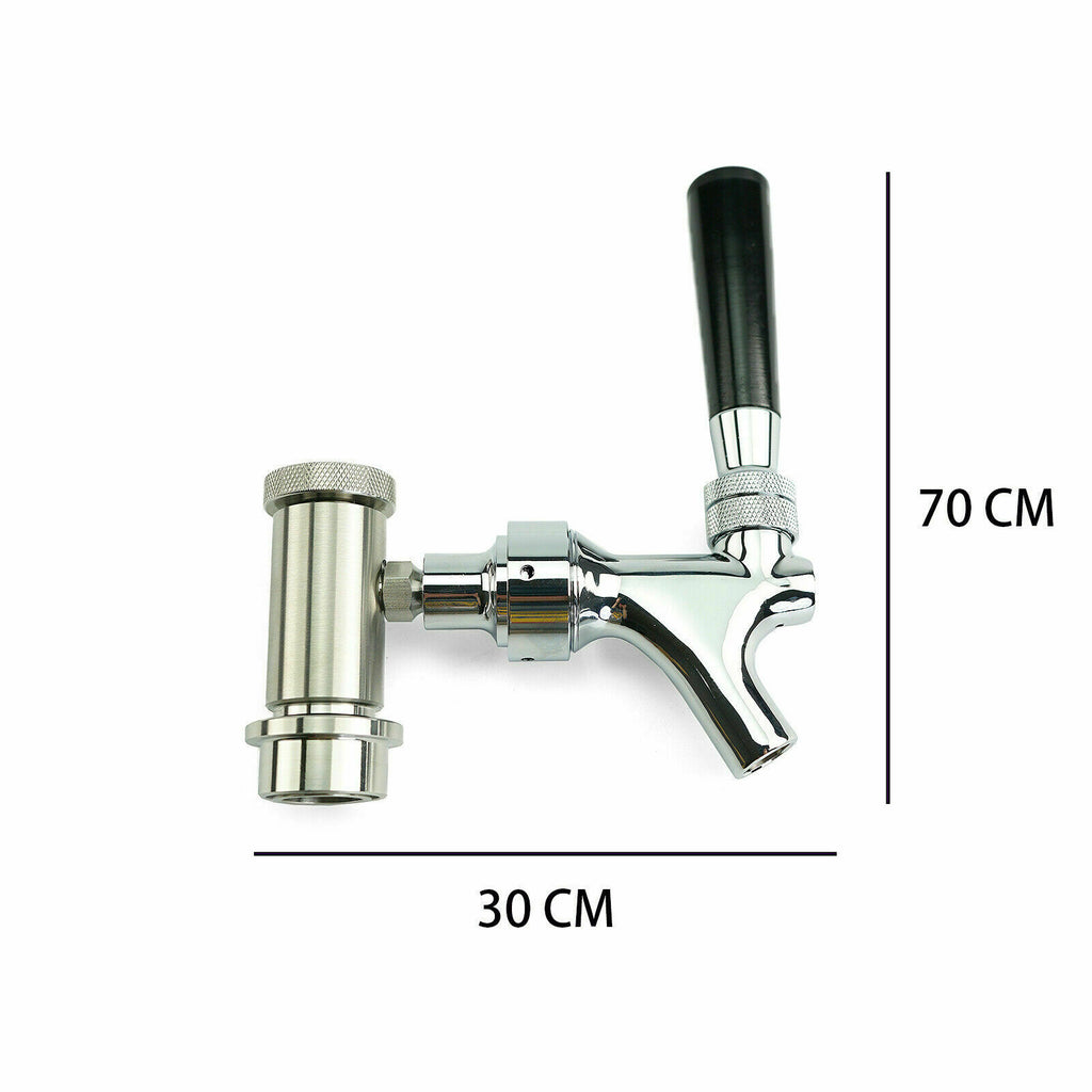 Craft Beer Tap Faucet with ball lock Flow Control Disconnect Disconnect ...